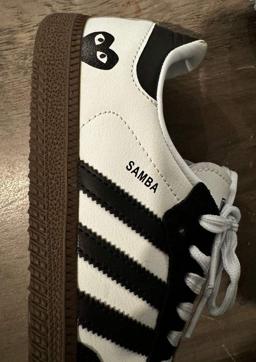 Custom Adidas Samba x CDG Black – JWCKICKS