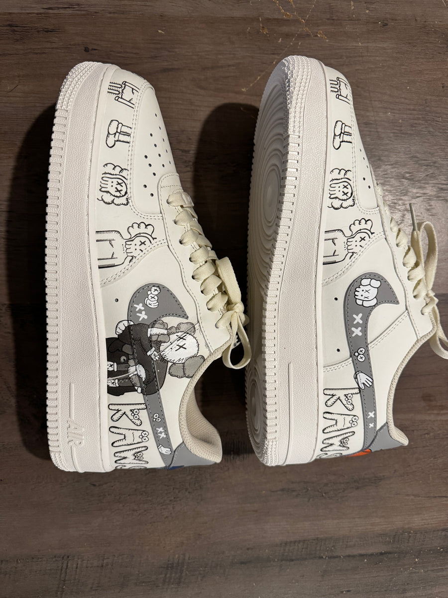Custom Nike Air force 1 x Kaws 1 – JWCKICKS