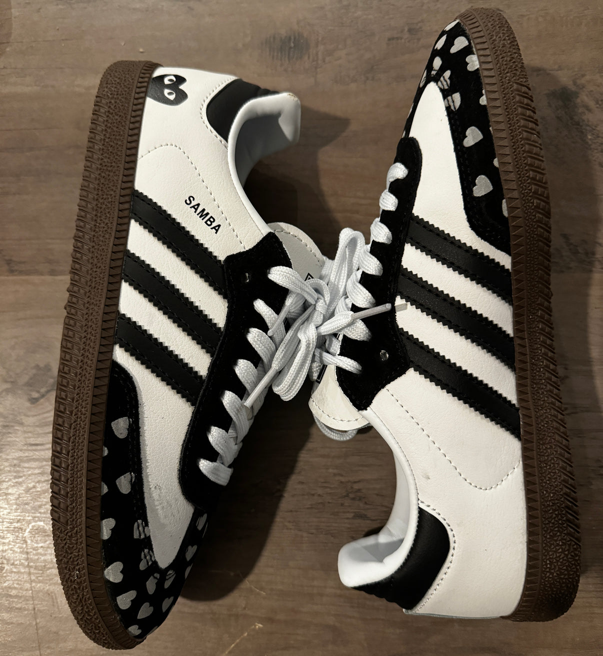 Custom Adidas Samba x CDG Black – JWCKICKS