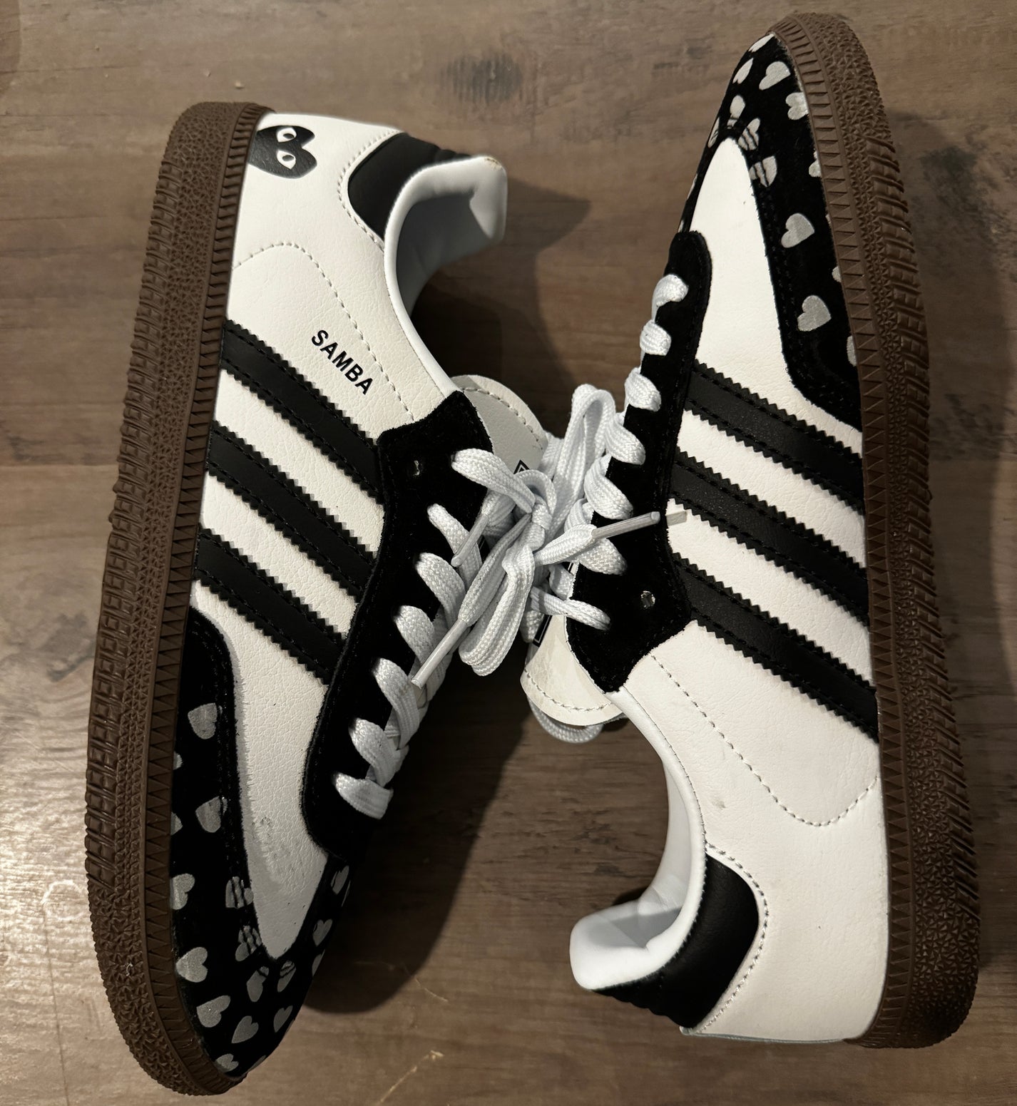 Custom Adidas Samba x CDG Black – JWCKICKS