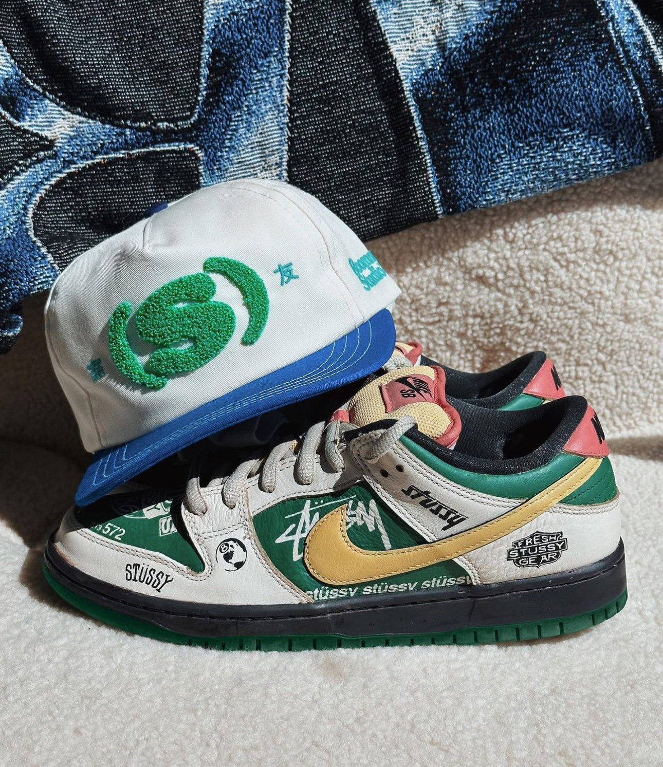 Nike Dunk Stussy Racer Custom – JWCKICKS