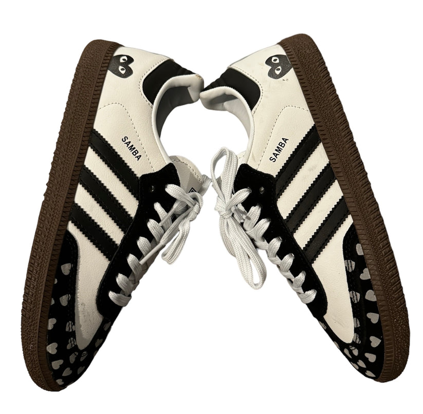 Custom Adidas Samba x CDG Black – JWCKICKS