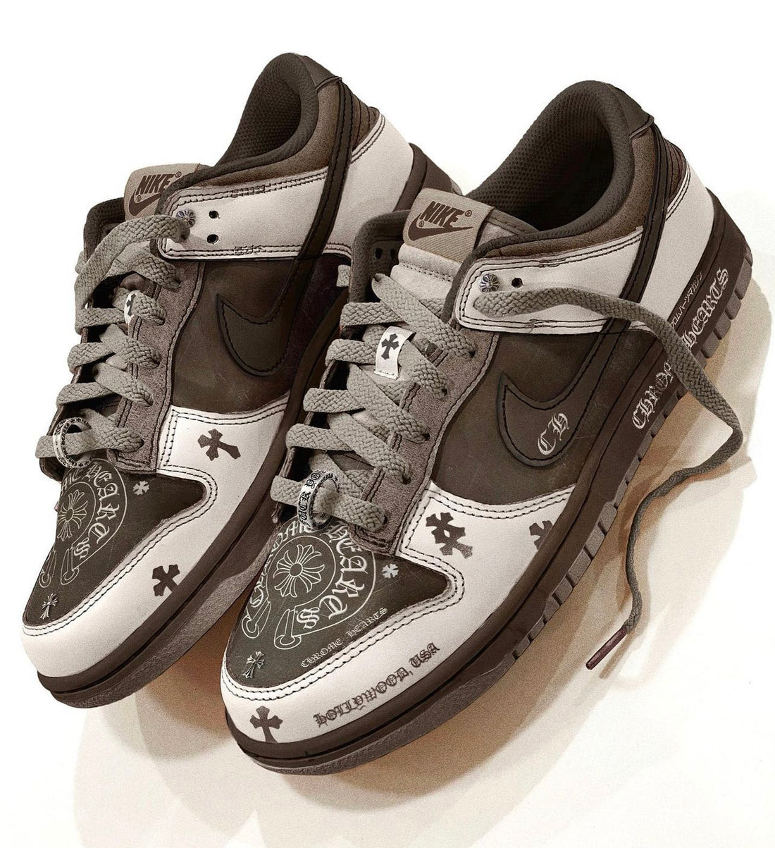 Nike Dunk Low Chrome Hearts Custom – JWCKICKS